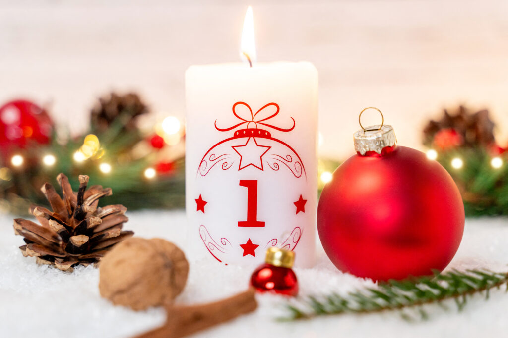 1 Advent - Erste Adventskerze zum ersten Advent • Advent Bilder