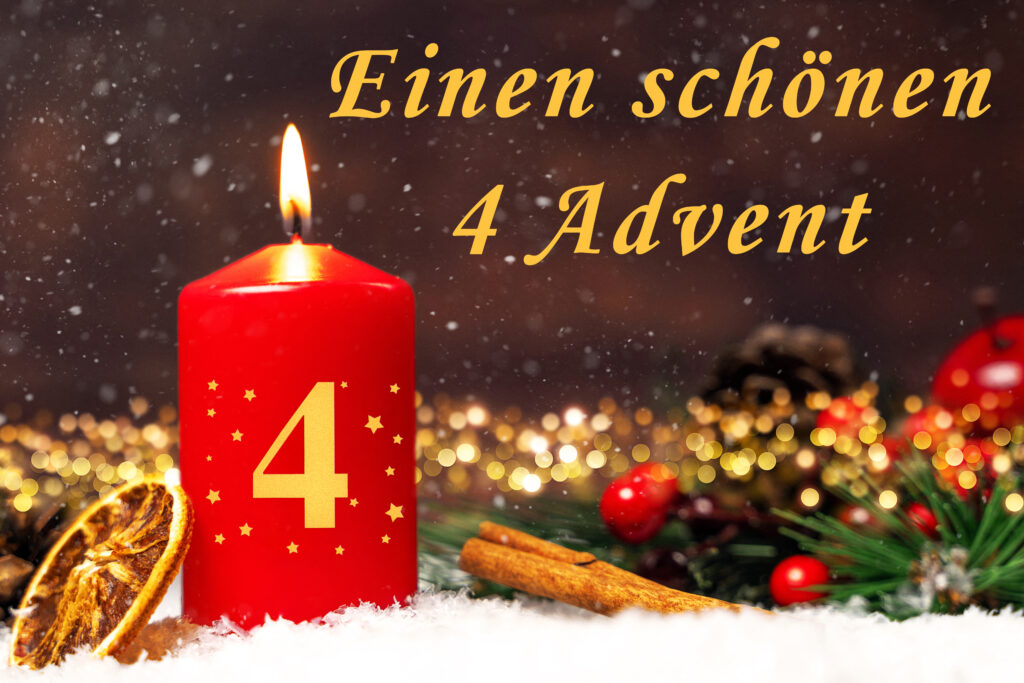 Adventsbild zum 4. Advent • Advent Bilder