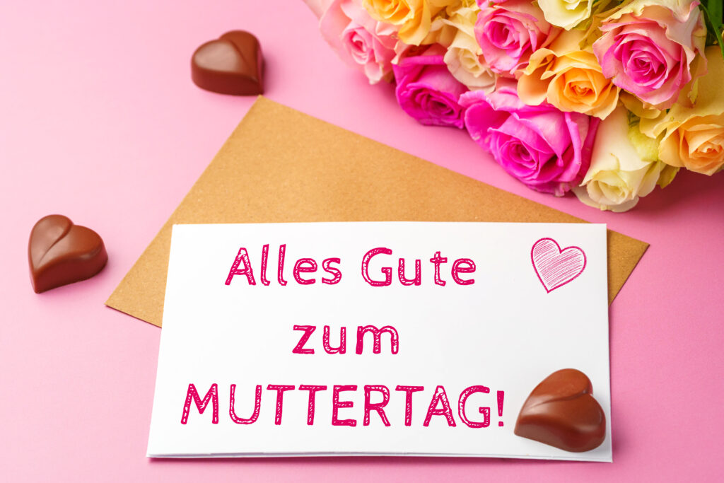 Grußkarte - Alles Gute zum Muttertag • Bihlmayer-MEDIA
