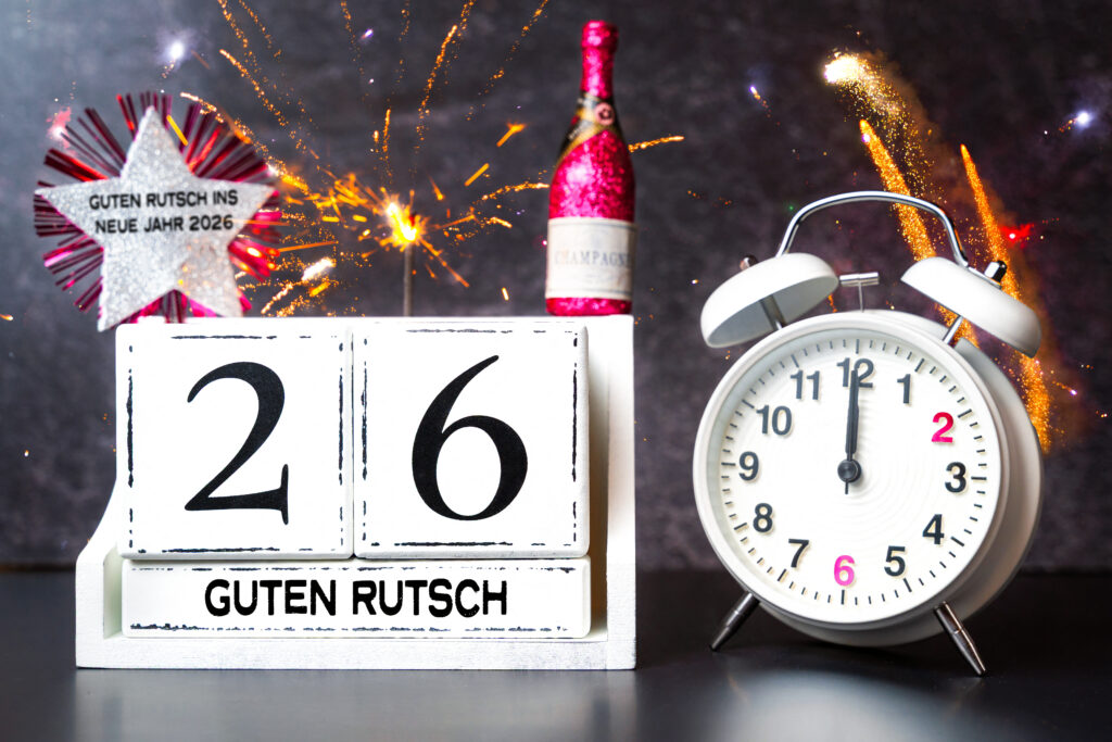 2026 – Jahreswechsel, Silvester und Neujahr